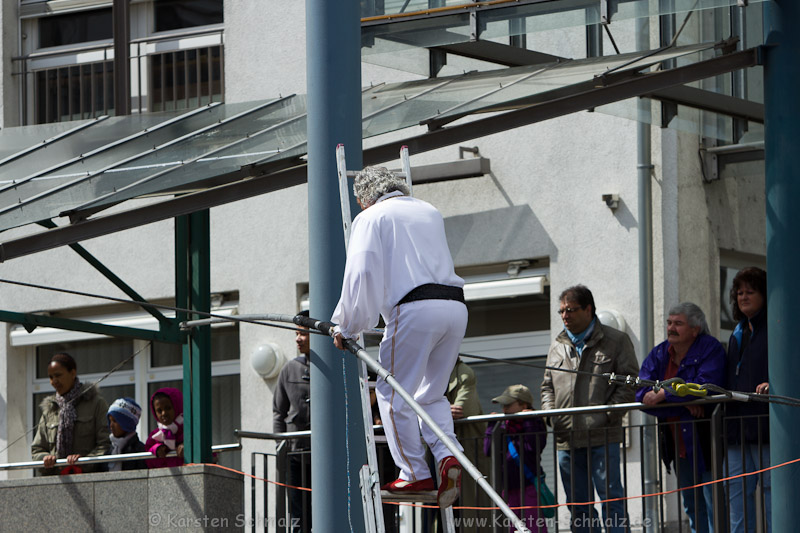 Impression Traber Hochseilshow 2012