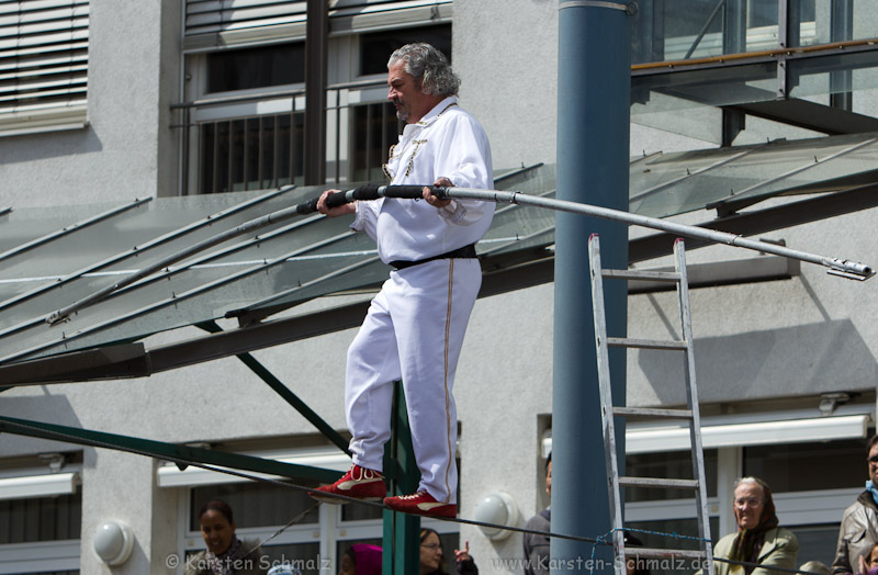 Impression Traber Hochseilshow 2012