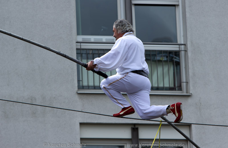 Impression Traber Hochseilshow 2012