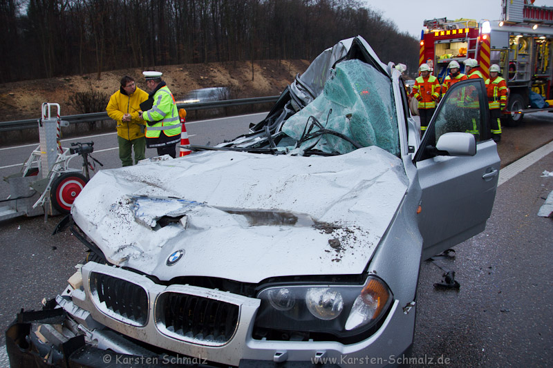 Tödlicher Unfall A81 Mundelsheim