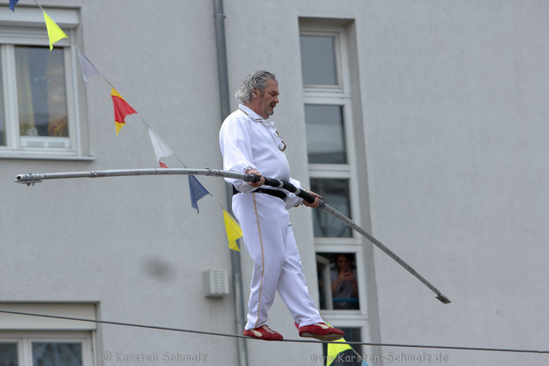 Impression Traber Hochseilshow 2012